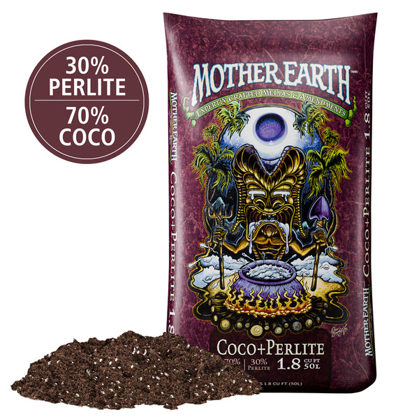 Mother Earth Coco + Perlite Mix – 70/30 Blend for Aeration - Mother ...
